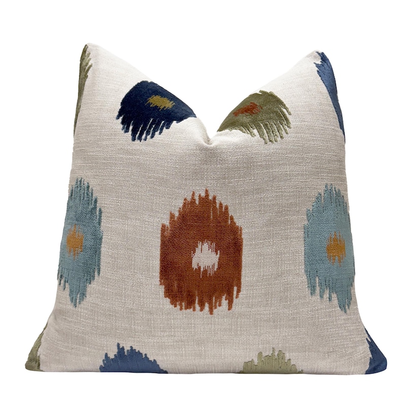 Custom Ikat Pillow Cover - Etsy