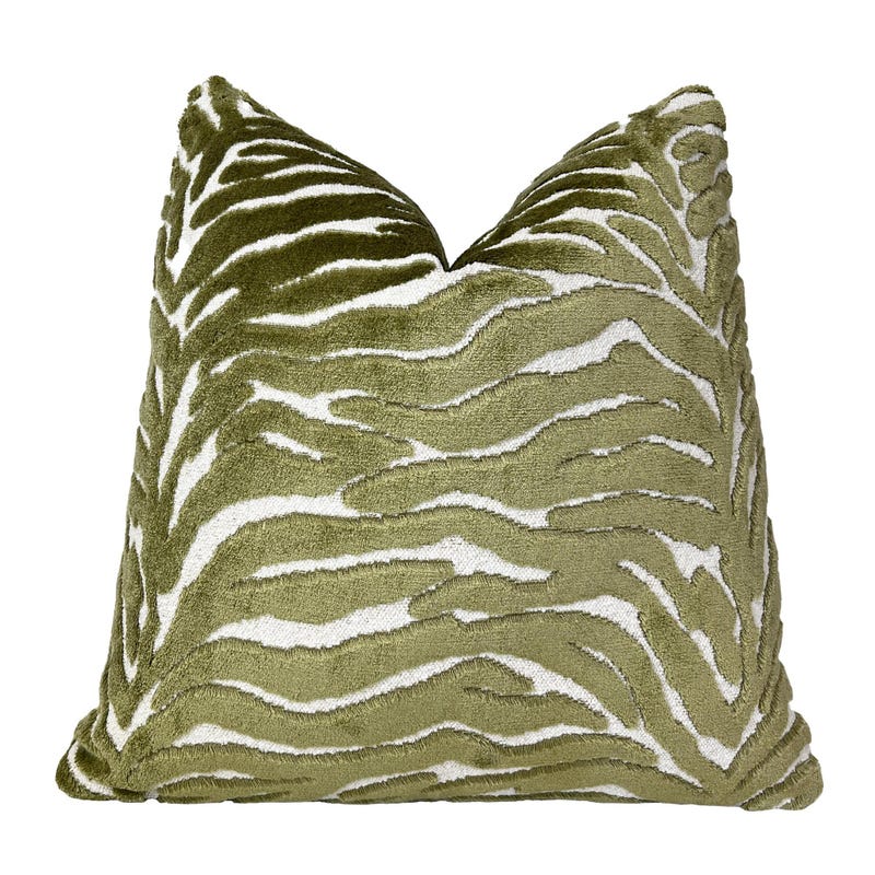 Throw Pillows Olive Green - Etsy