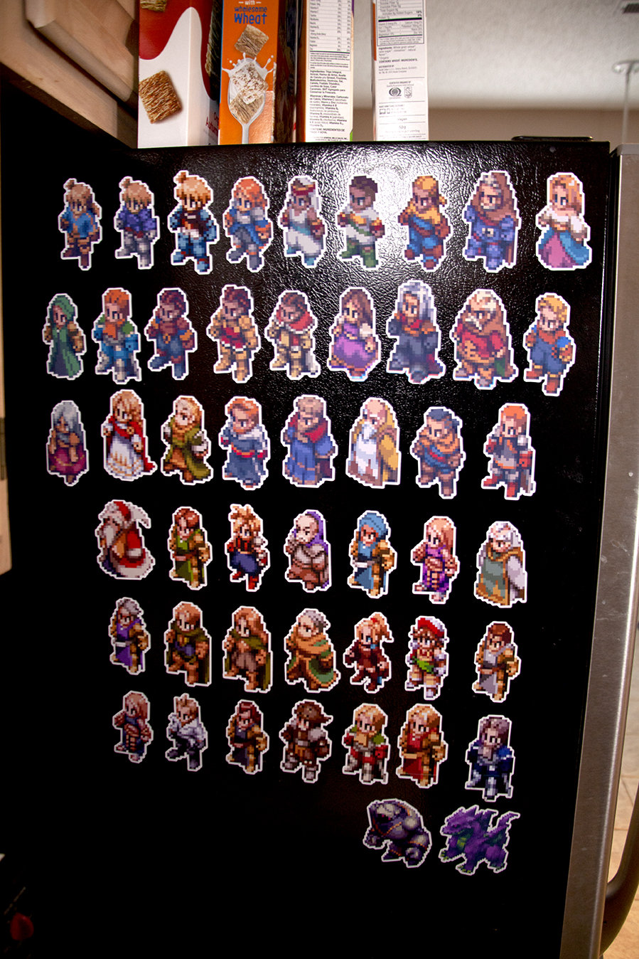 Videogame Refrigerator Magnets Final Fantasy Tactics Magnets - Etsy