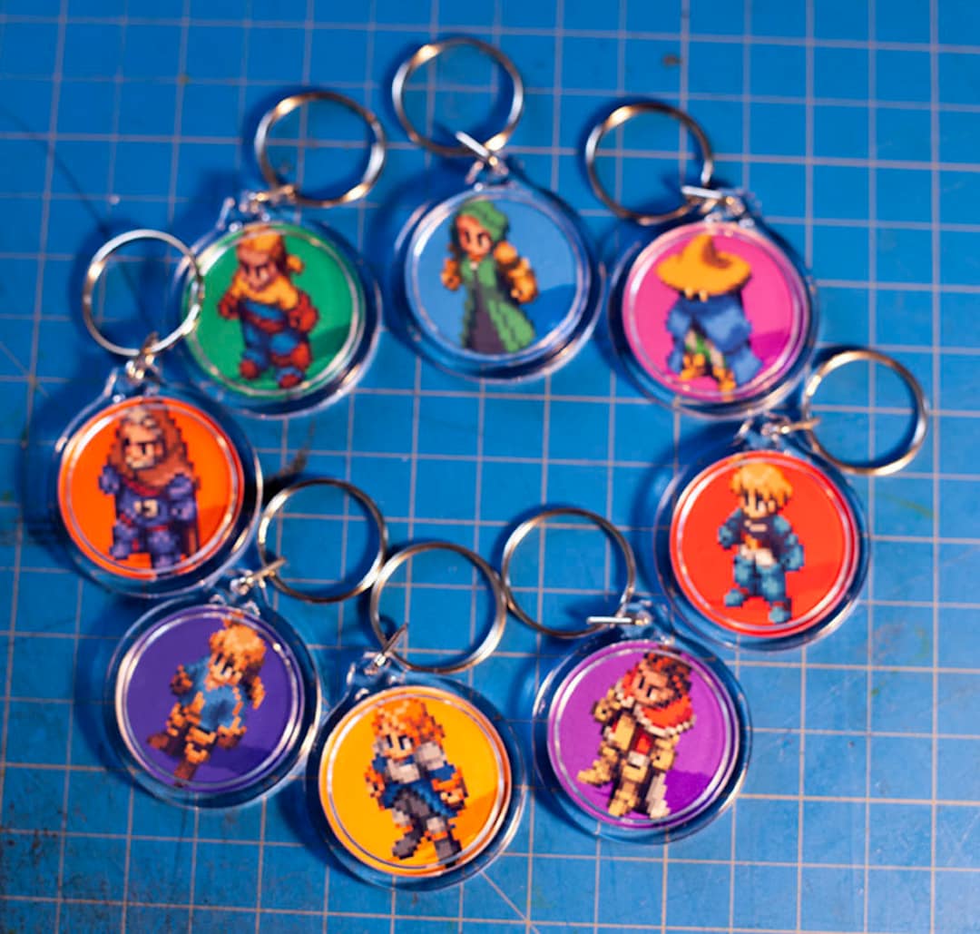 Videogame Keychains | Final Fantasy Tactics Keychains - Etsy