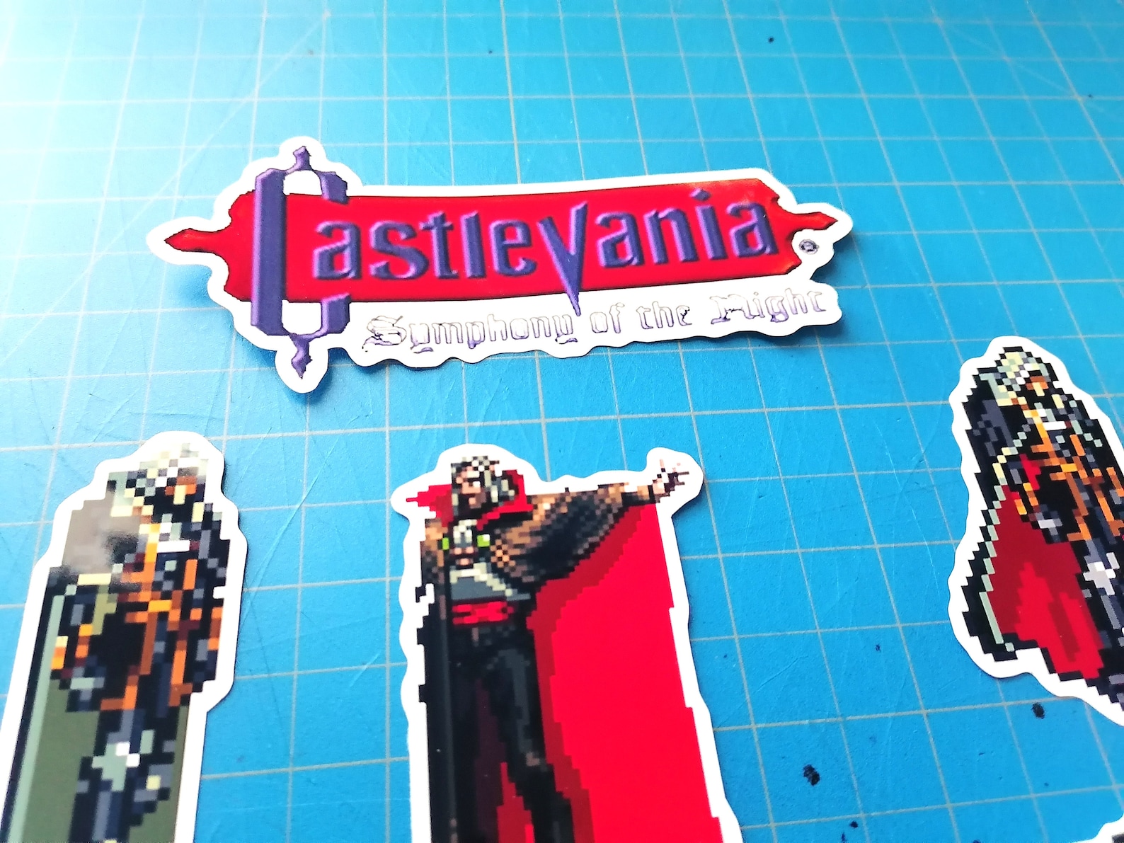 Video Game Stickers Castlevania Symphony of the Night - Etsy