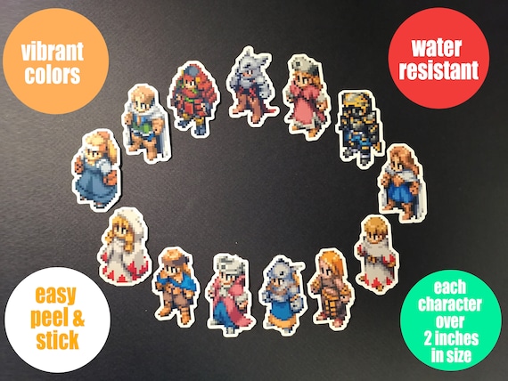 Videogame Sticker Final Fantasy Tactics Stickers Laptop - Etsy
