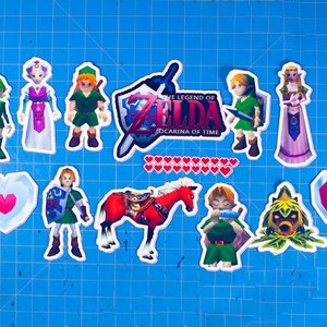 Videogame Sticker | Legend of Zelda Stickers | Laptop iPad Bullet ...