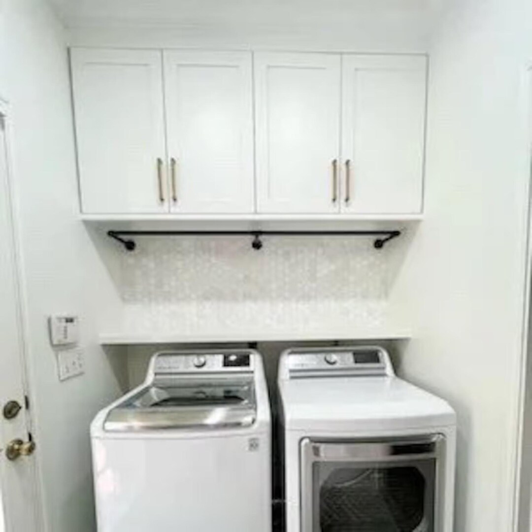 Heavy Duty Laundry Room Drying Rack, Robust Towel Holder, Gun Metal ...