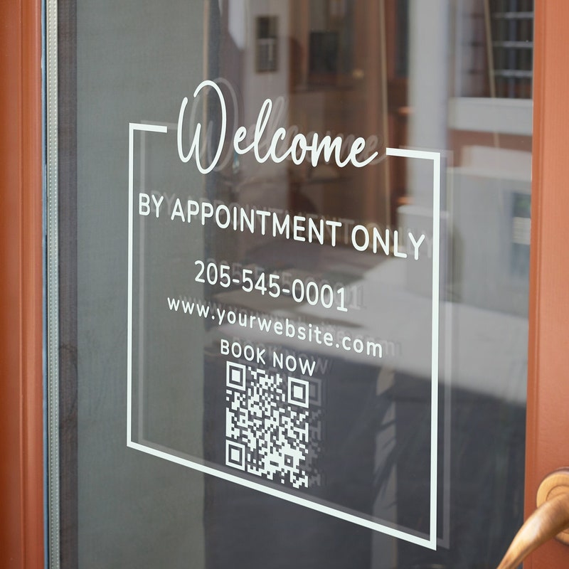 Display Signs for Windows - Etsy