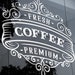 Customizable Coffee Shop Vinyl Decal | Storefront Window Sticker - Etsy