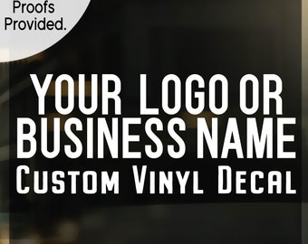 Logo Vinyl Decal | Etsy