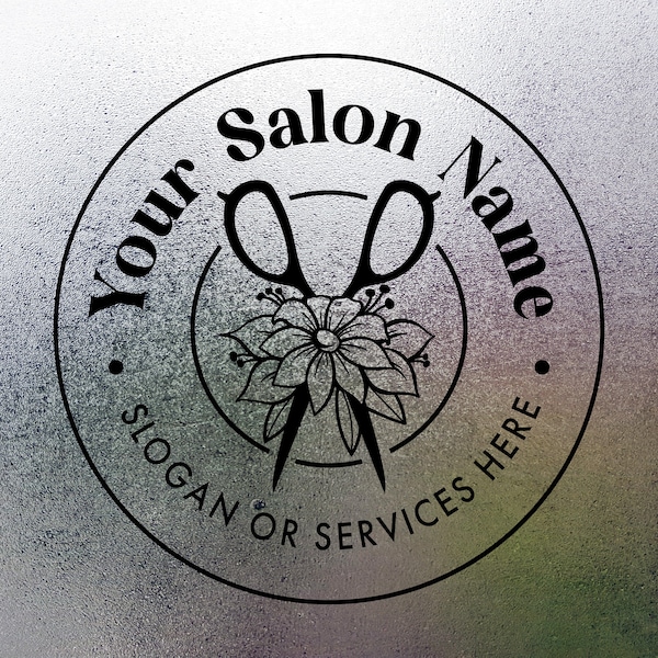 Salon Decal - Etsy