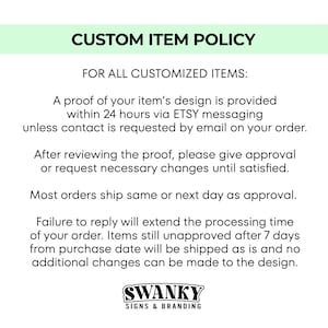 Custom Storefront Window Welcome Sign With QR CODE | Business Hours ...