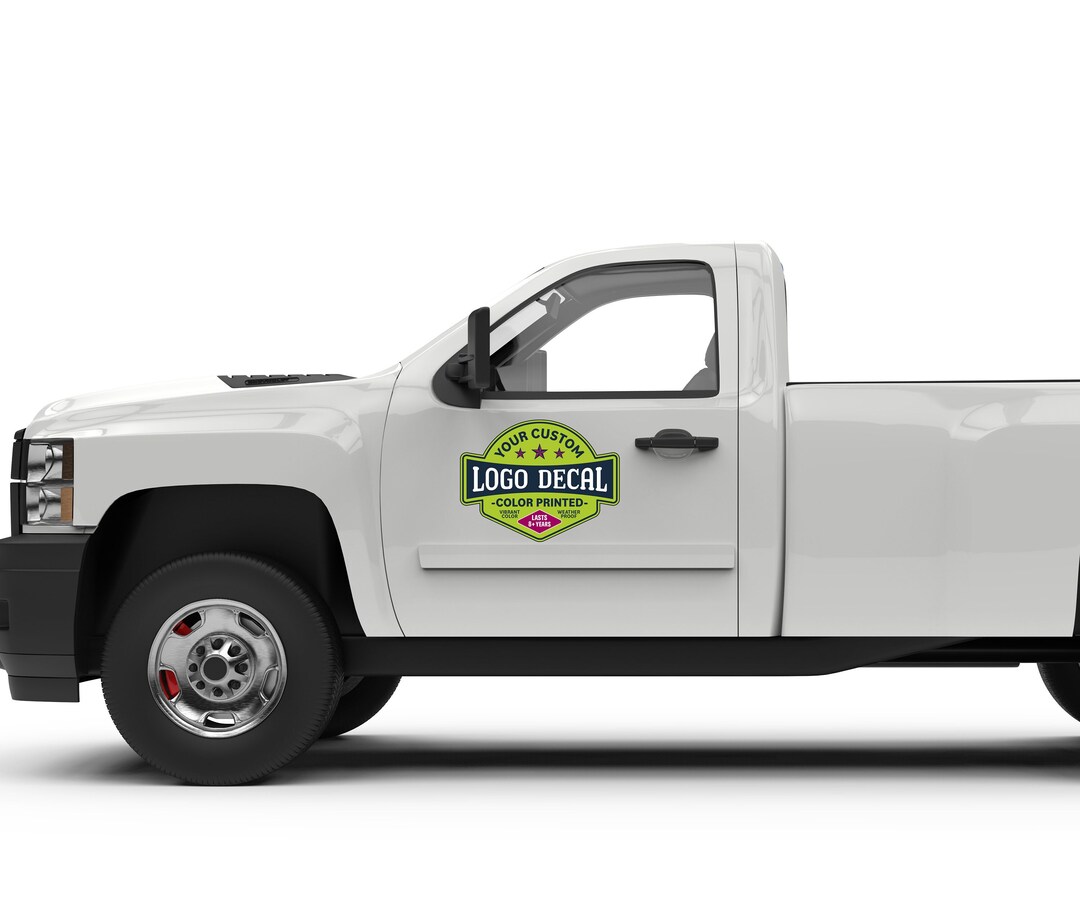 Custom Color Printed Logo Decal for Vehicle Body or Windshield ...