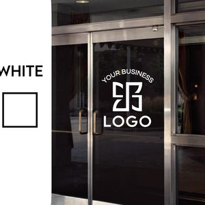 Custom Logo Decal Vinyl Sticker Business Storefront Window & Indoor ...