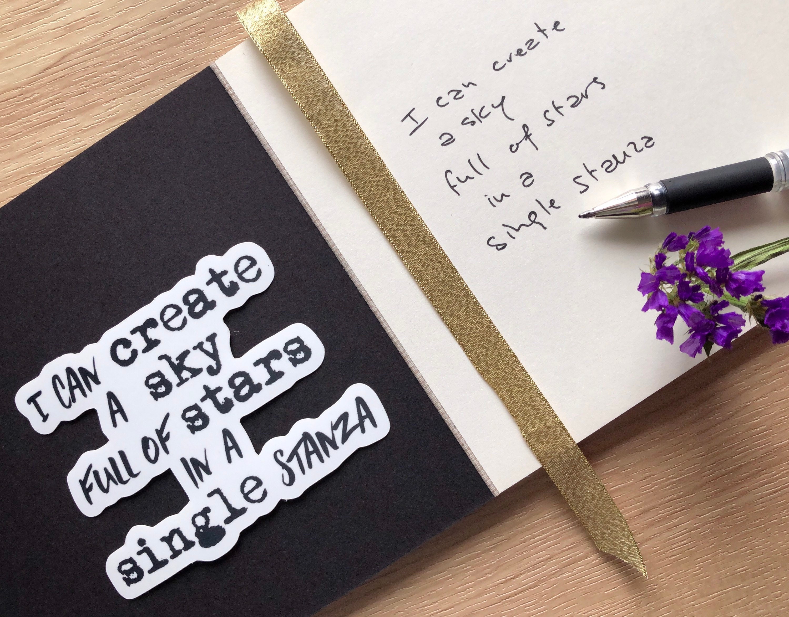 I Can Create A Sky Full of Stars in A Single Stanza - Poetry - Vinyl ...