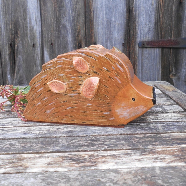 Hedgehog Money Box - Etsy UK