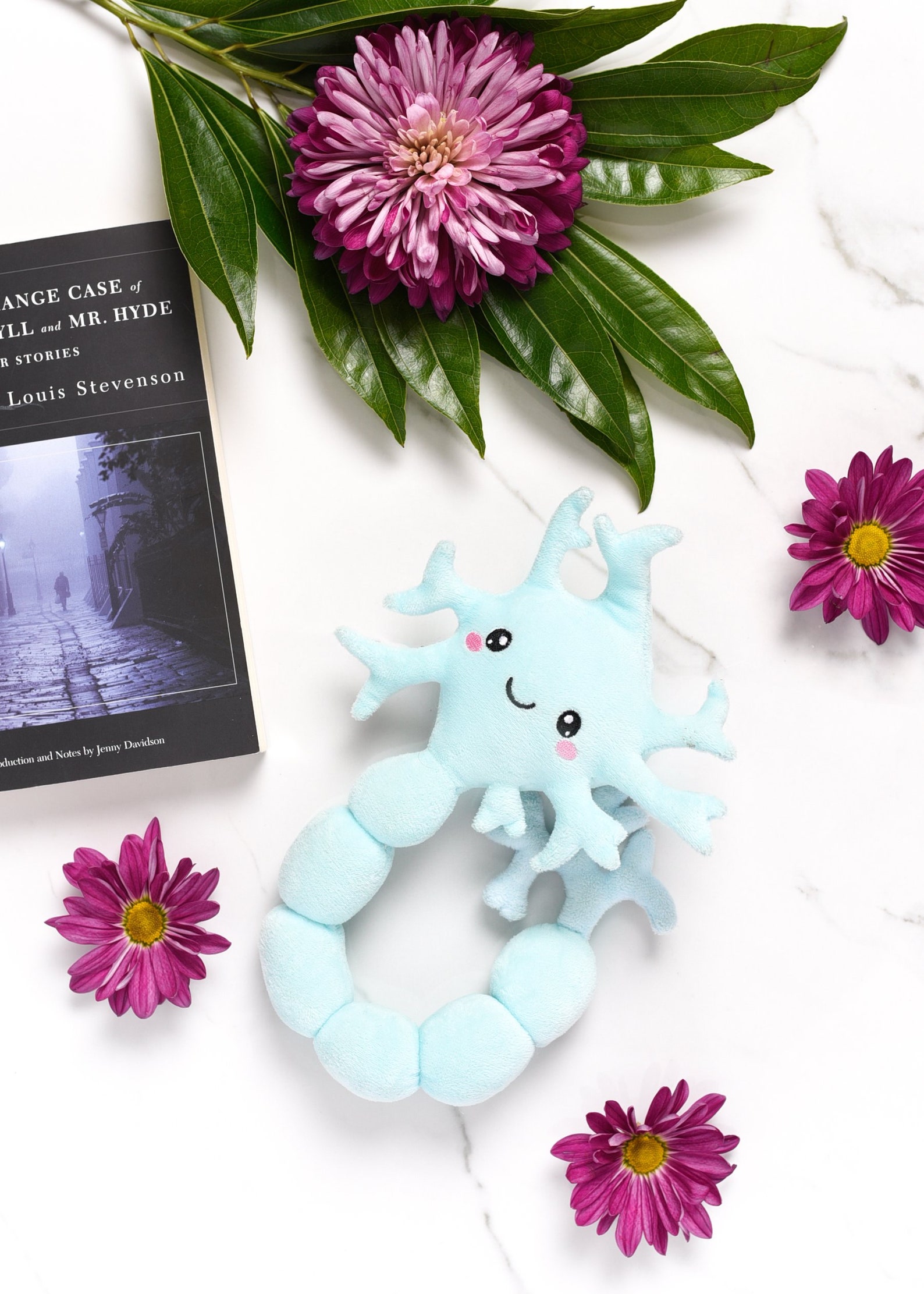 Nerdbugs Neuron brain Cell Plush Organ Neurology Gift | Etsy