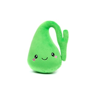Nerdbugs Gallbladder Plush Organ Toys- Gallbladder Surgery Gift ...