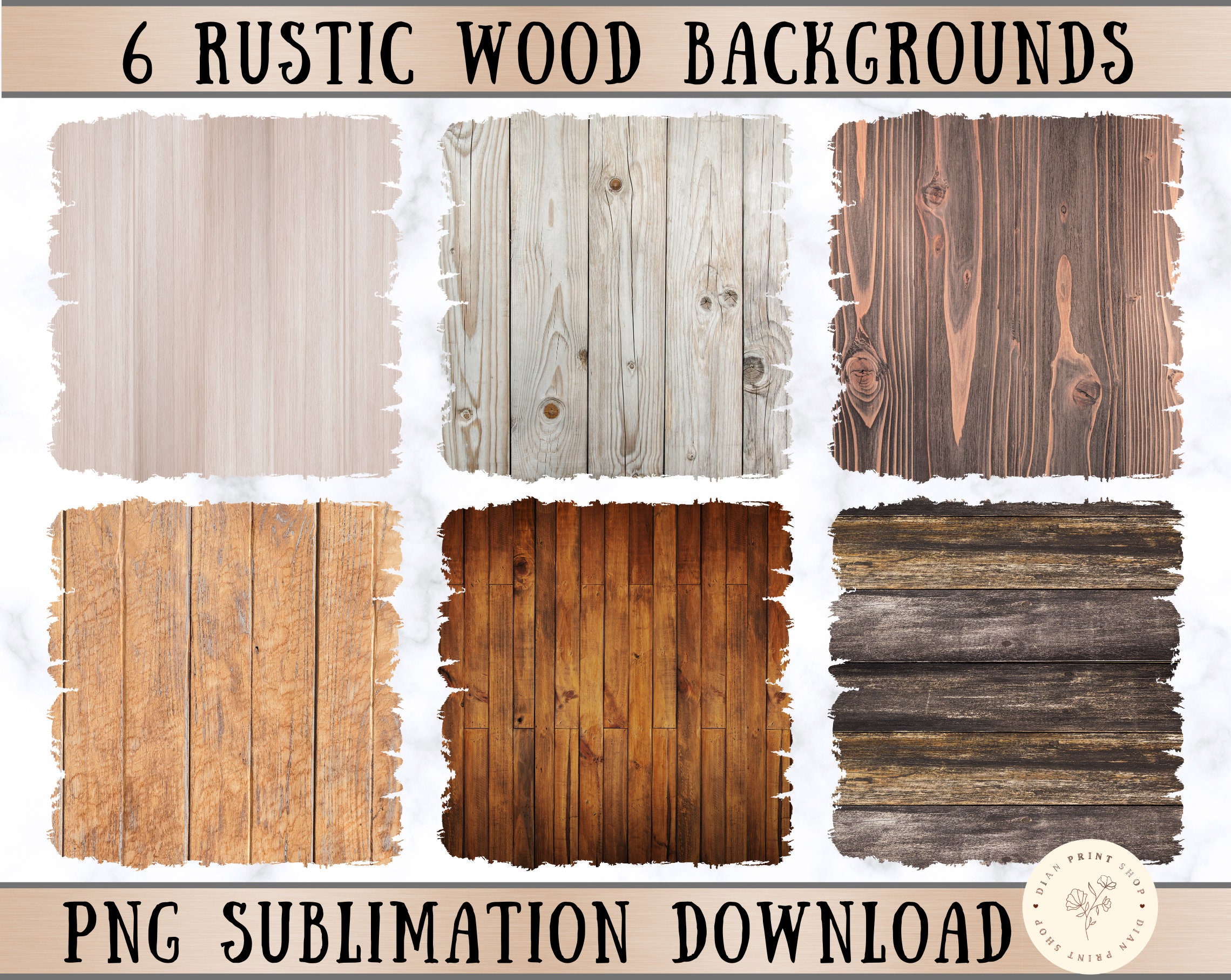Rustic Wood Sublimation Background Sublimation PNG Background - Etsy