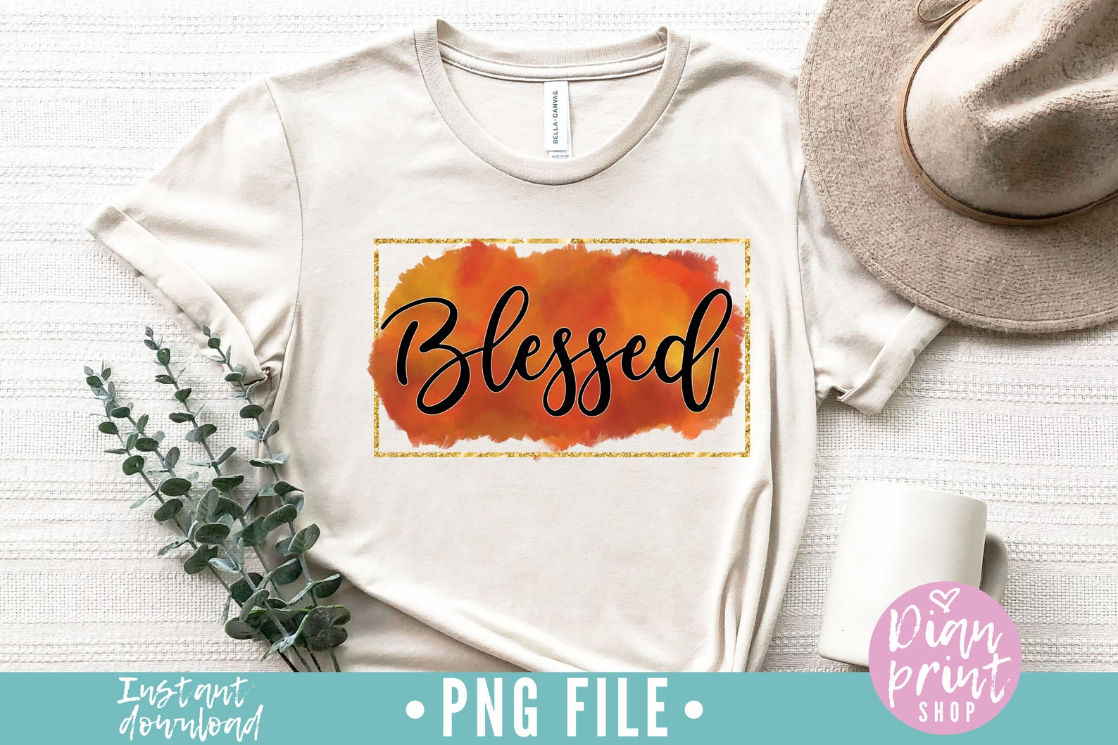 Blessed Sublimation Blessed PNG Sublimation Designs - Etsy