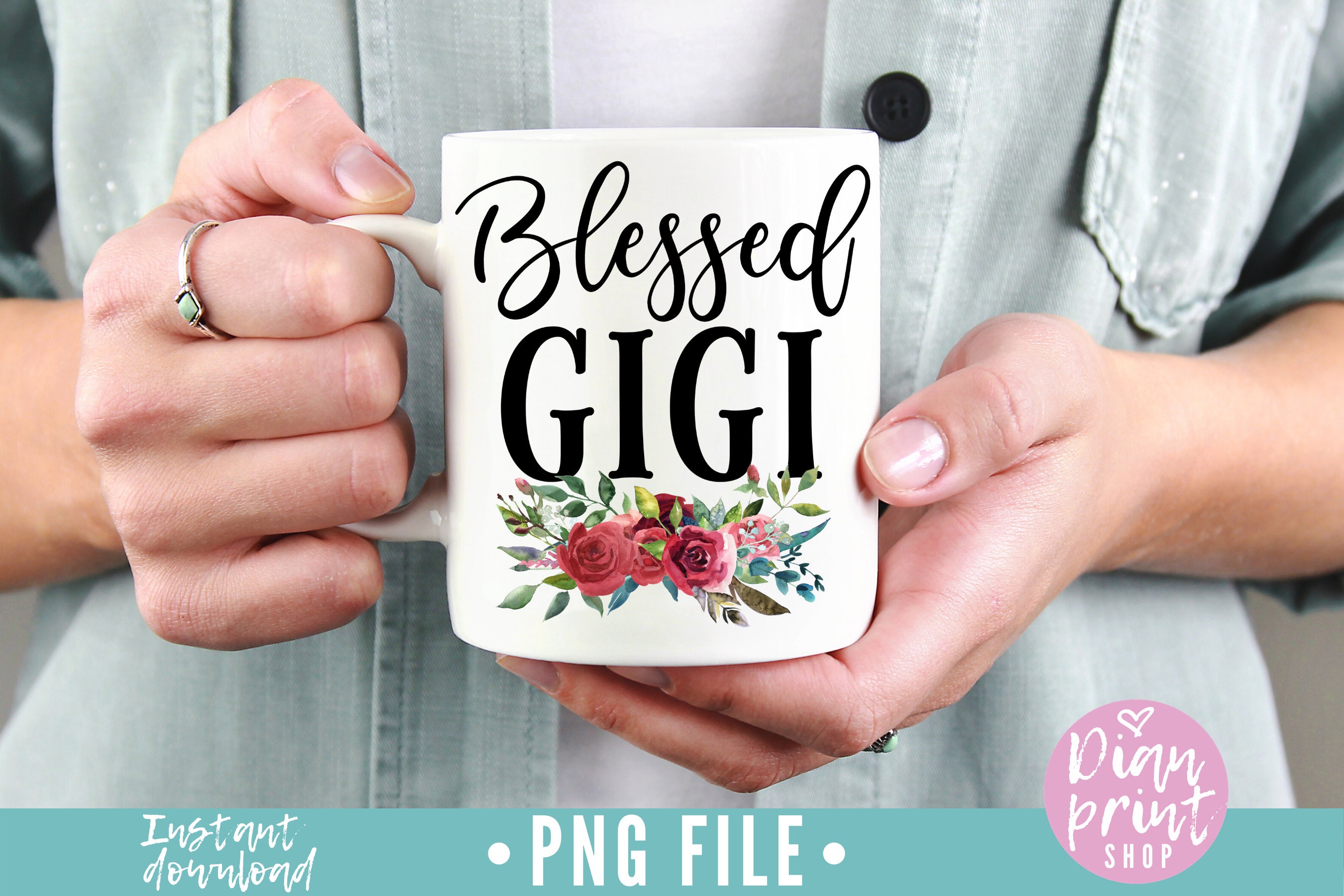 Blessed Gigi Sublimation Blessed Gigi PNG Sublimation - Etsy