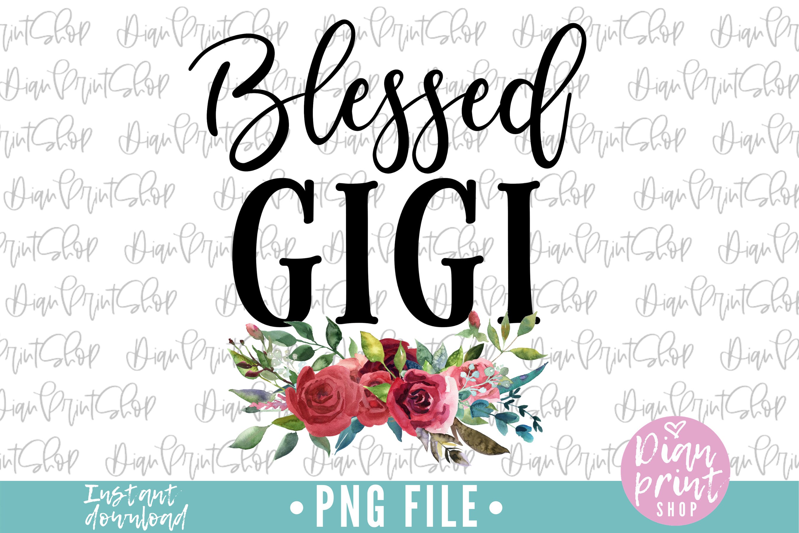 Blessed Gigi Sublimation Blessed Gigi PNG Sublimation - Etsy