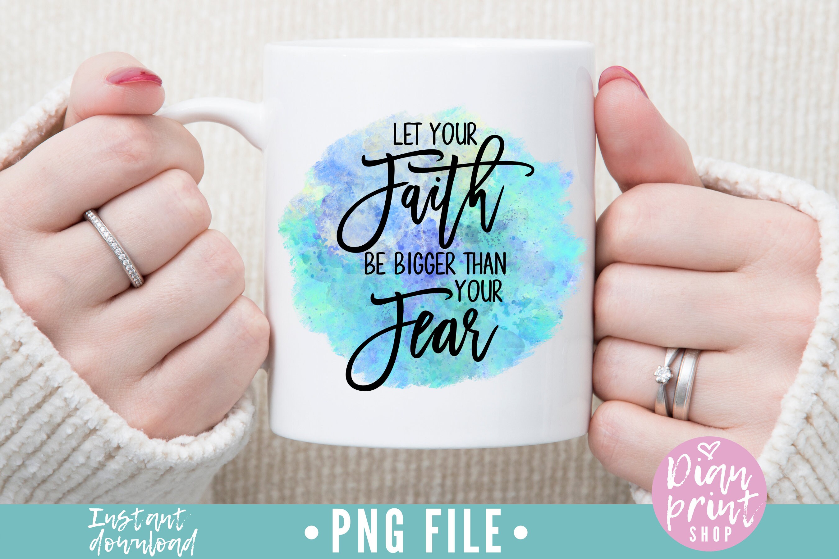 Faith Sublimation, Faith PNG, Sublimation Designs, Christian ...
