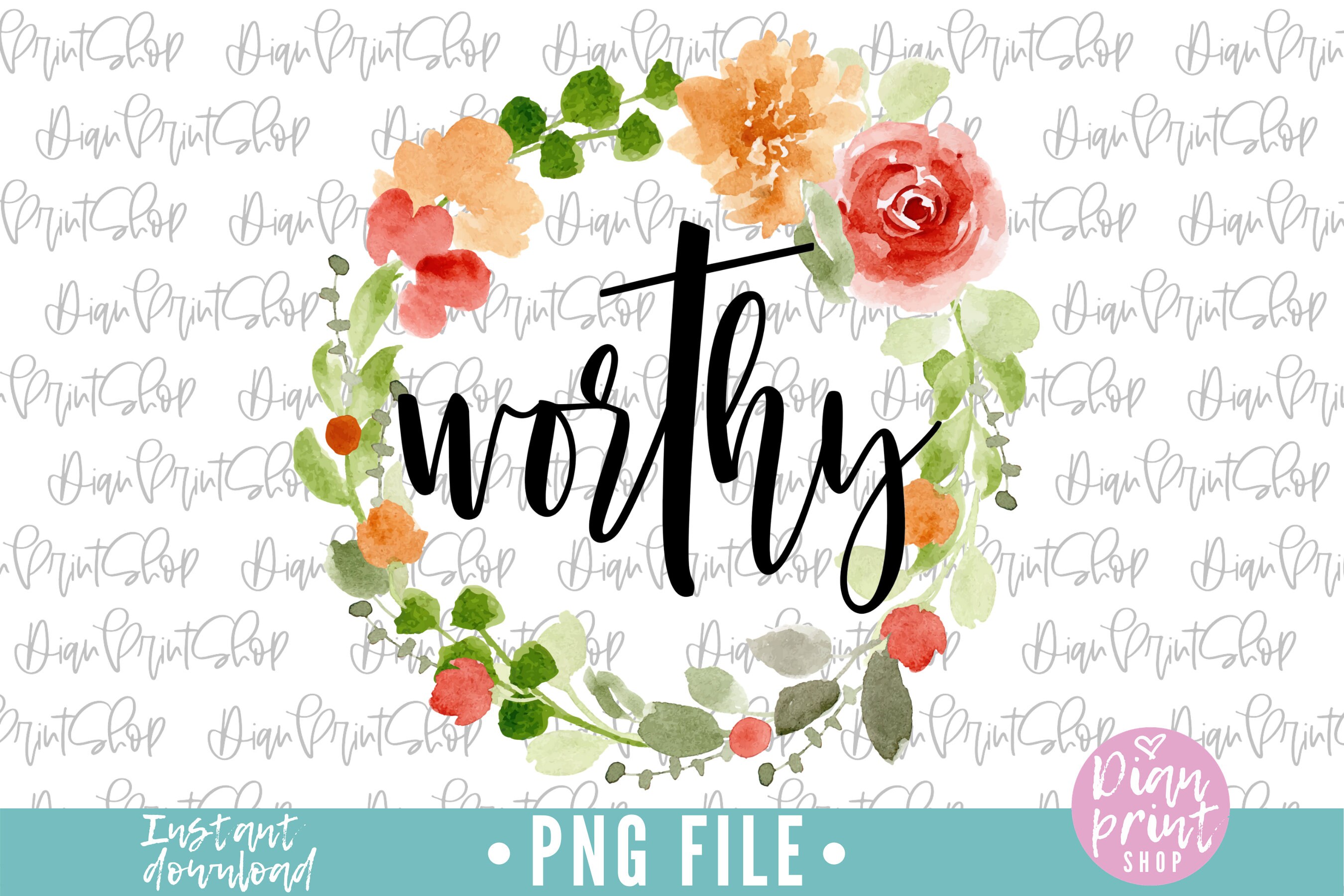 Worthy Sublimation Worthy PNG Sublimation Designs Christian | Etsy