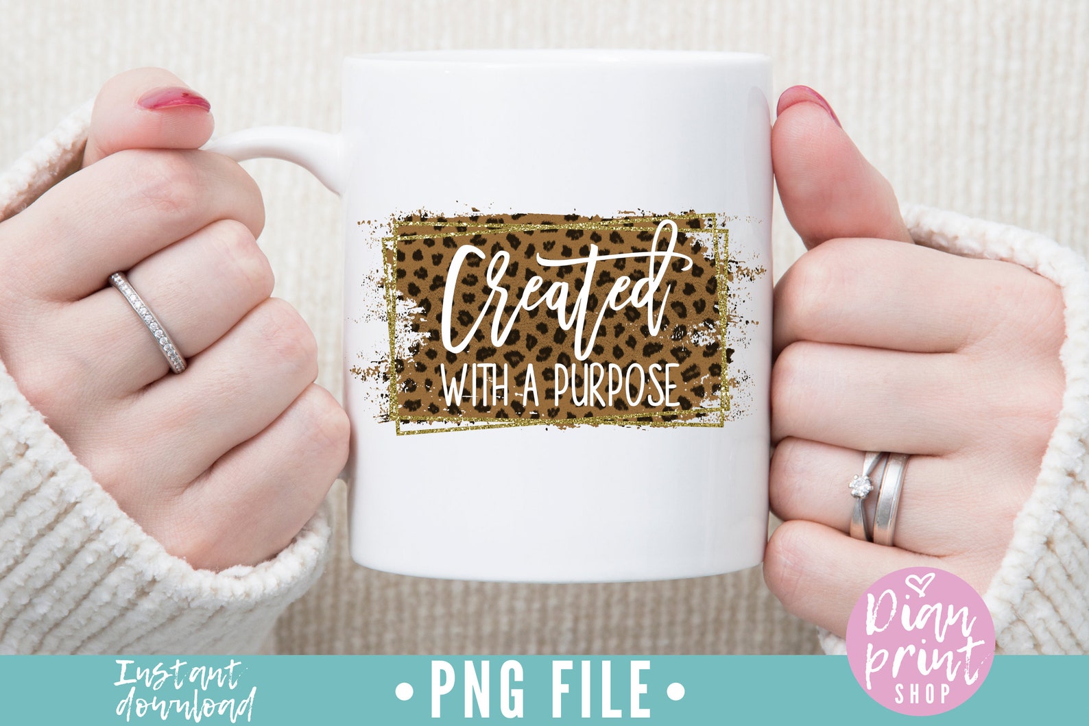 Created With A Purpose Sublimation, Sublimation Designs, Christian ...