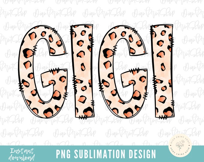 Gigi PNG, PNG Gigi, Gigi With Flowers PNG, Gigi Sublimation Designs ...