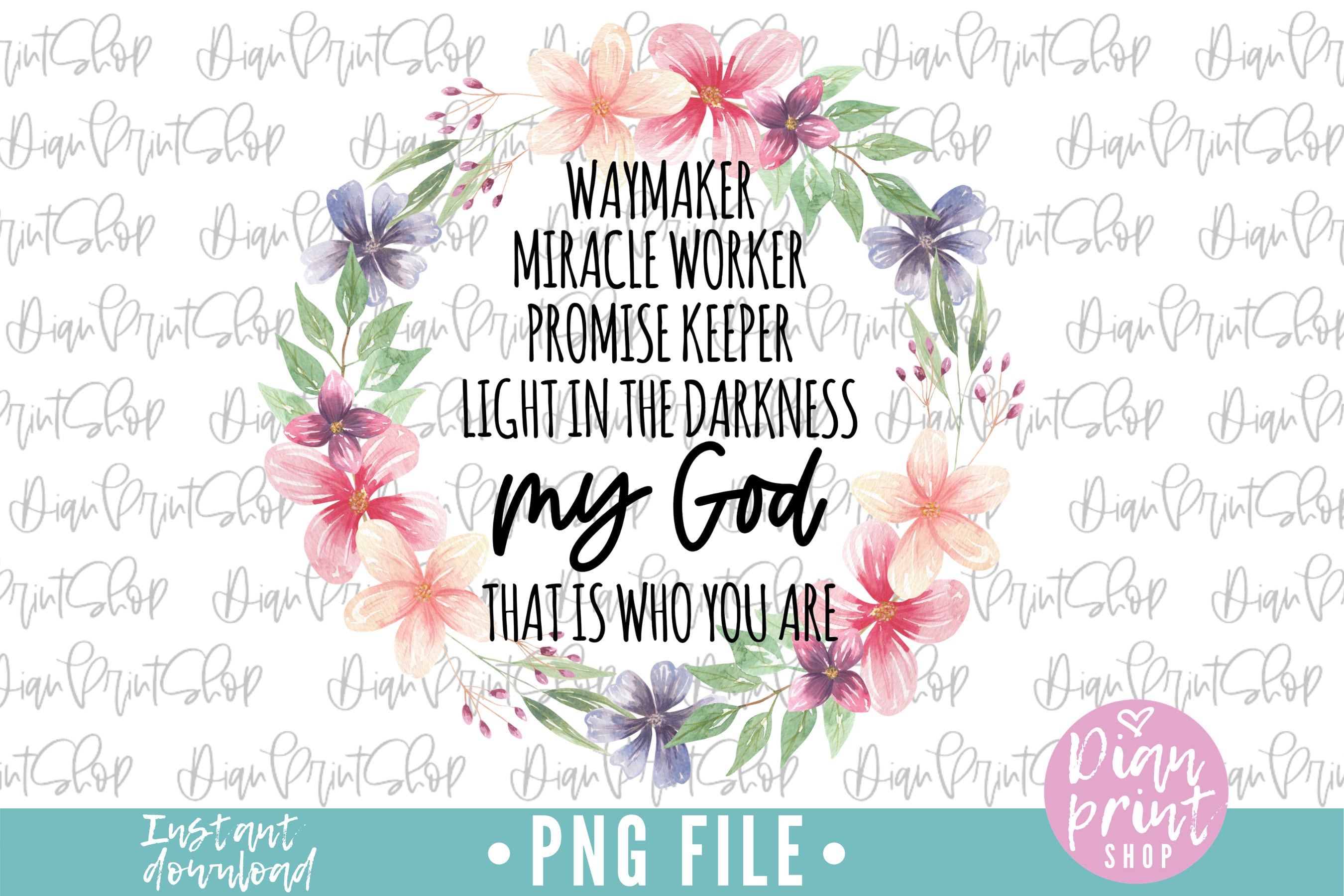 Waymaker Sublimation Waymaker PNG Sublimation Designs - Etsy