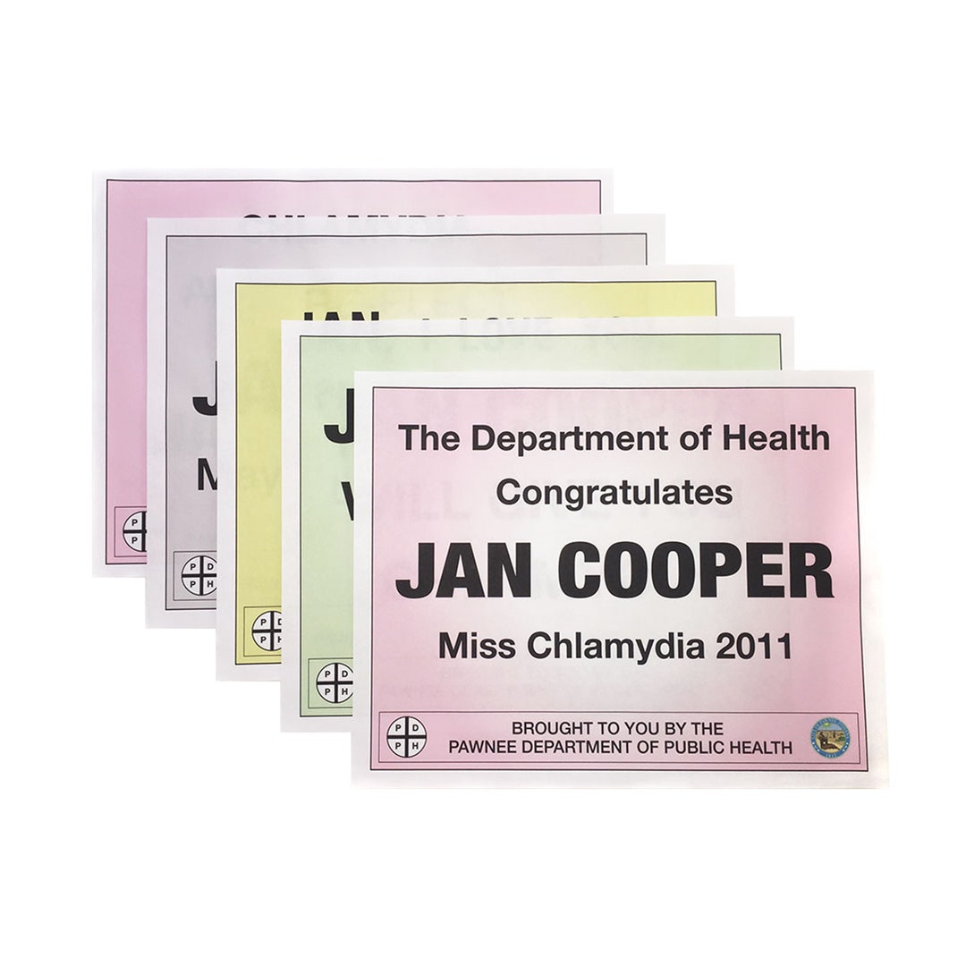 Parks & Recreation Jan Cooper Signs Brought to You by the Pawnee ...