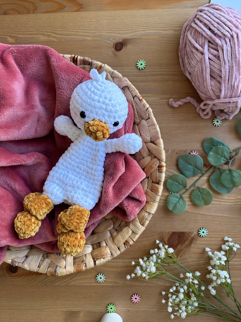 Duck Snuggler - Crochet Pattern - PDF - Etsy
