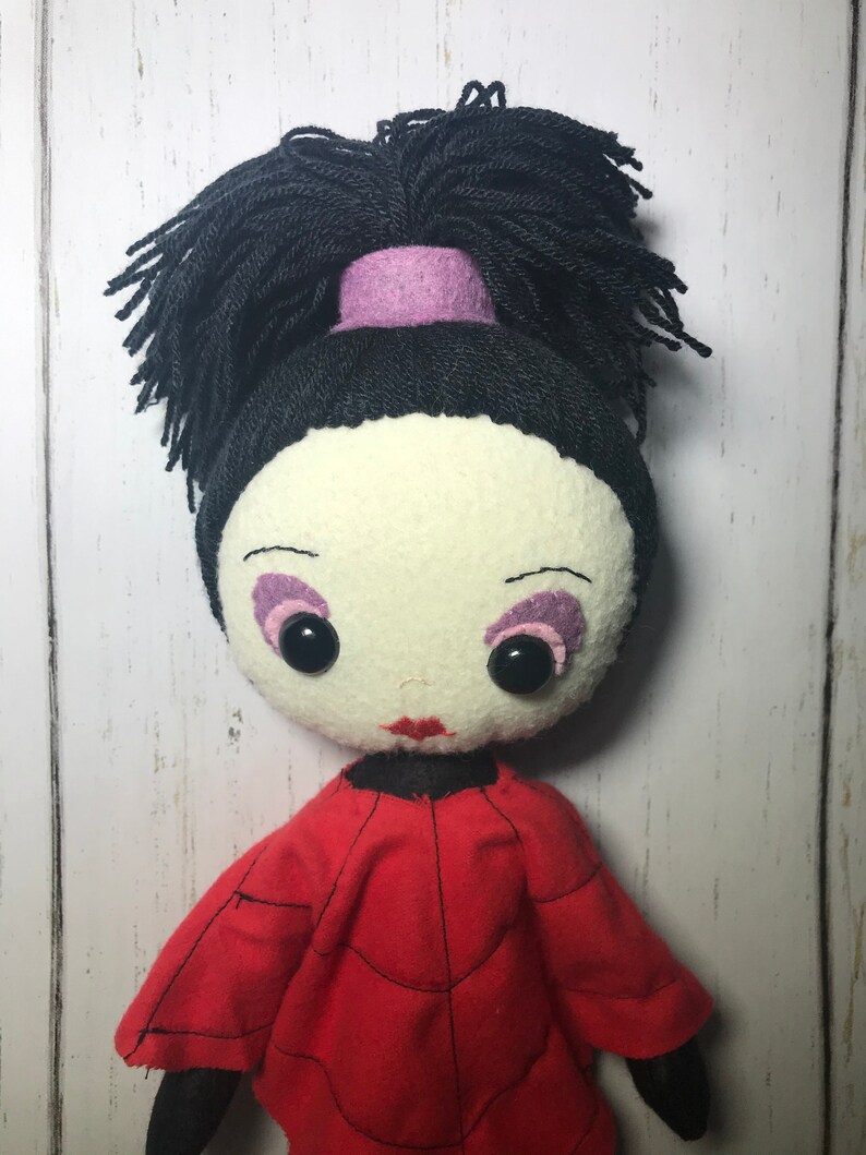 Lydia Deetz Doll Beetlejuice Plush Toy Strange and | Etsy