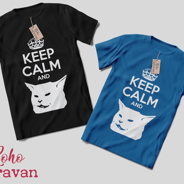 Woman Yelling at Cat - Etsy