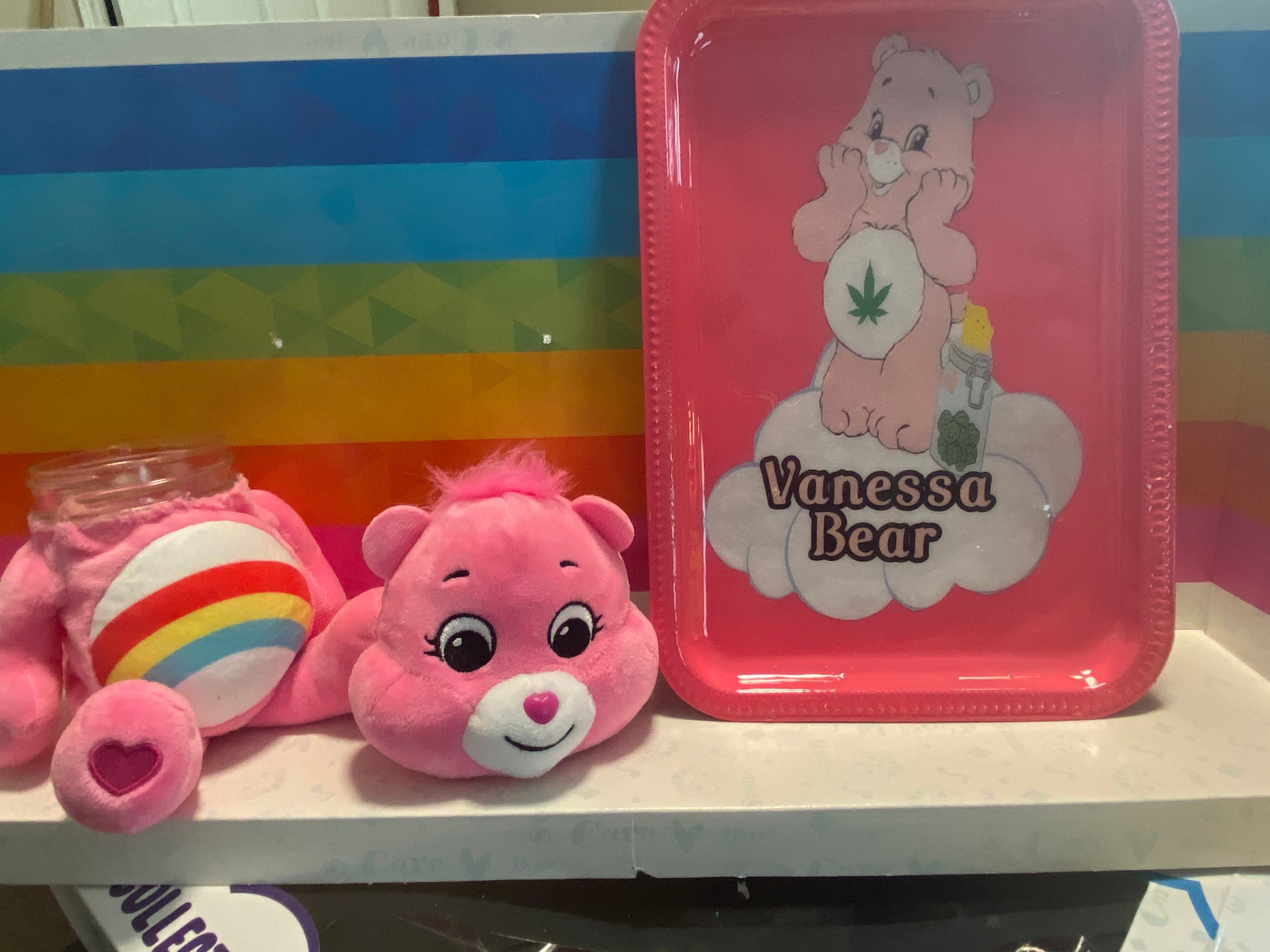Oval Care Bear Rolling Tray Decorative Trays Home & Living Home Décor ...