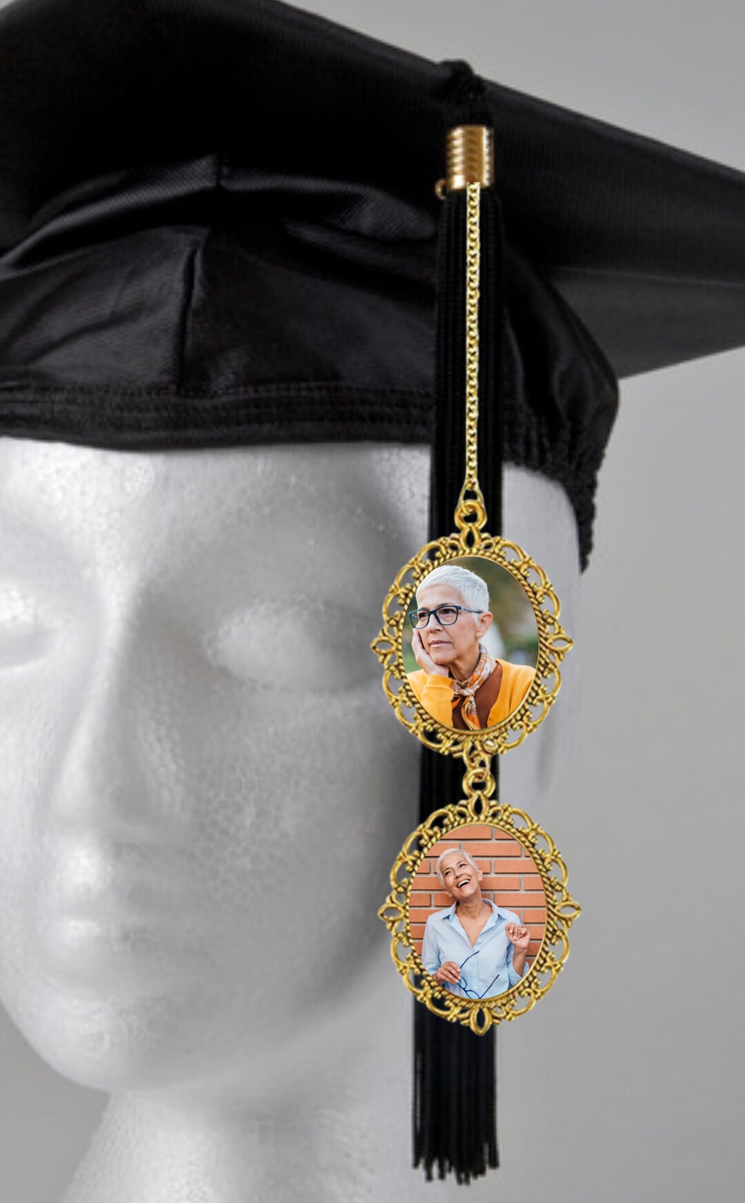 Graduation Tassle Charm & Cap Topper - Etsy