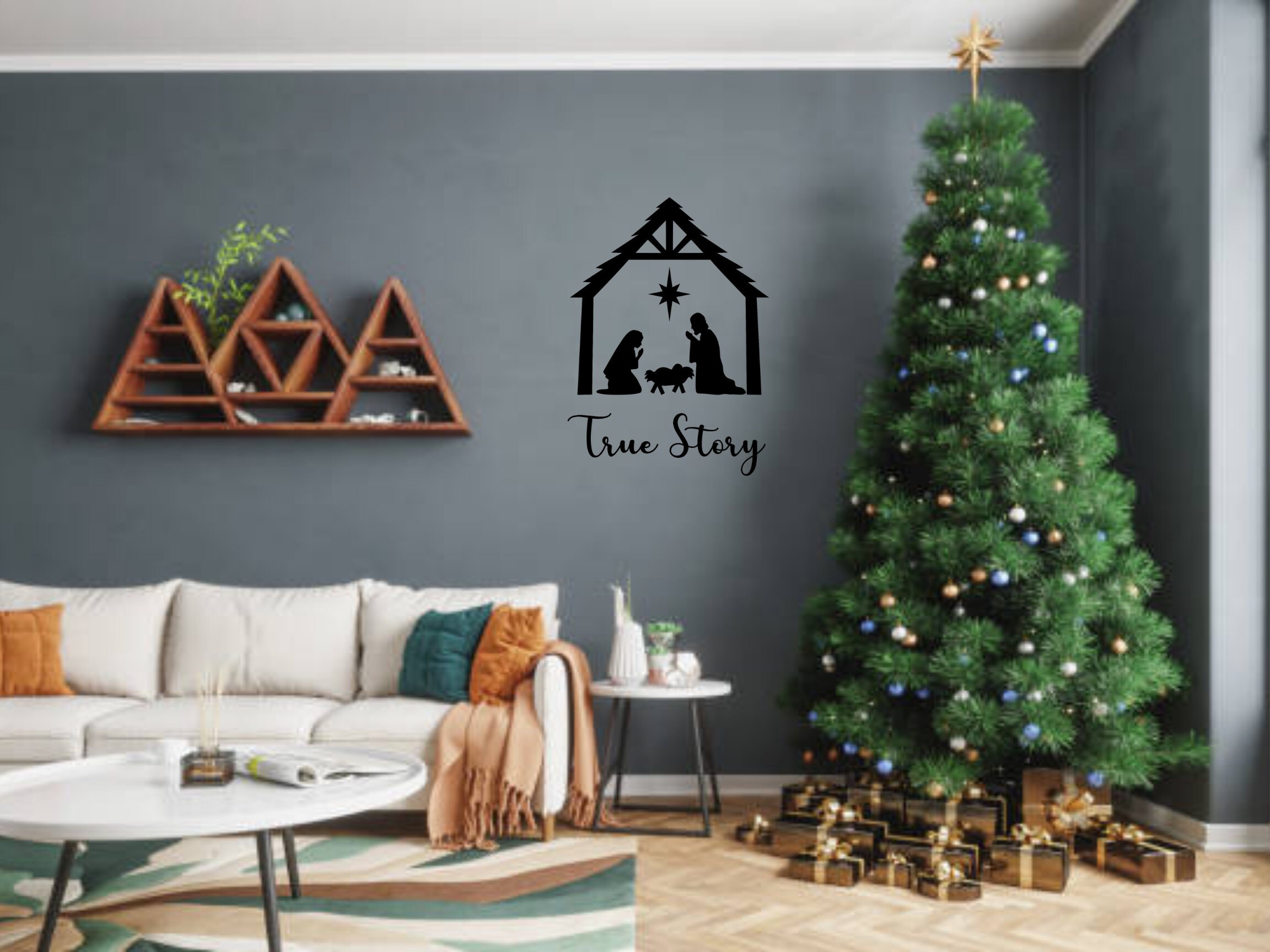 Nativity Metal Sign, Nativity Set, Nativity Scene, Manger Scene ...