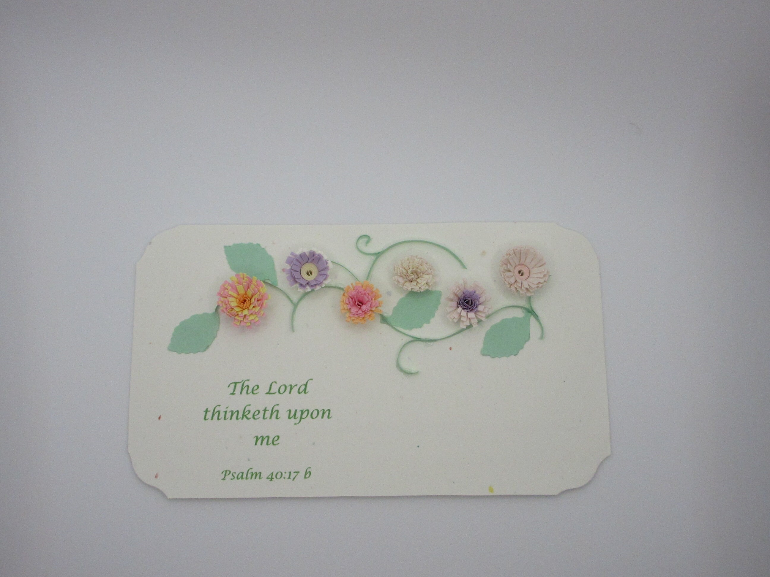 Bible Verse Cards for Gifts and Favors, 3D, Quilled - Etsy UK