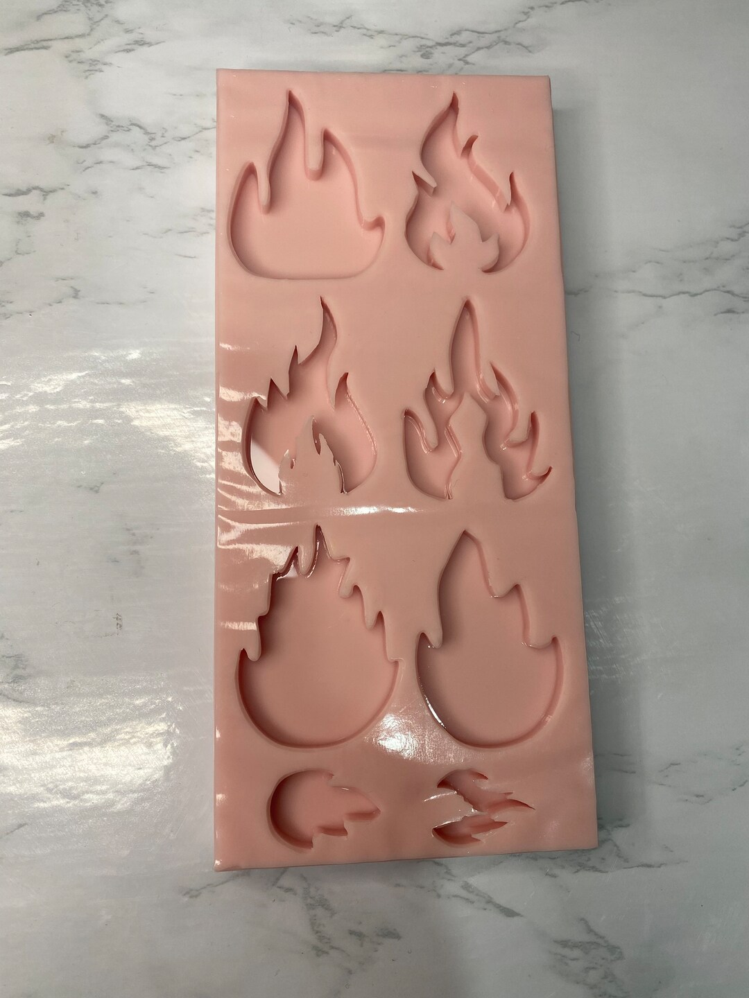 Flame Fire Food Safe Molds/ Chocolate Mold /candle Mold /candy Mold - Etsy