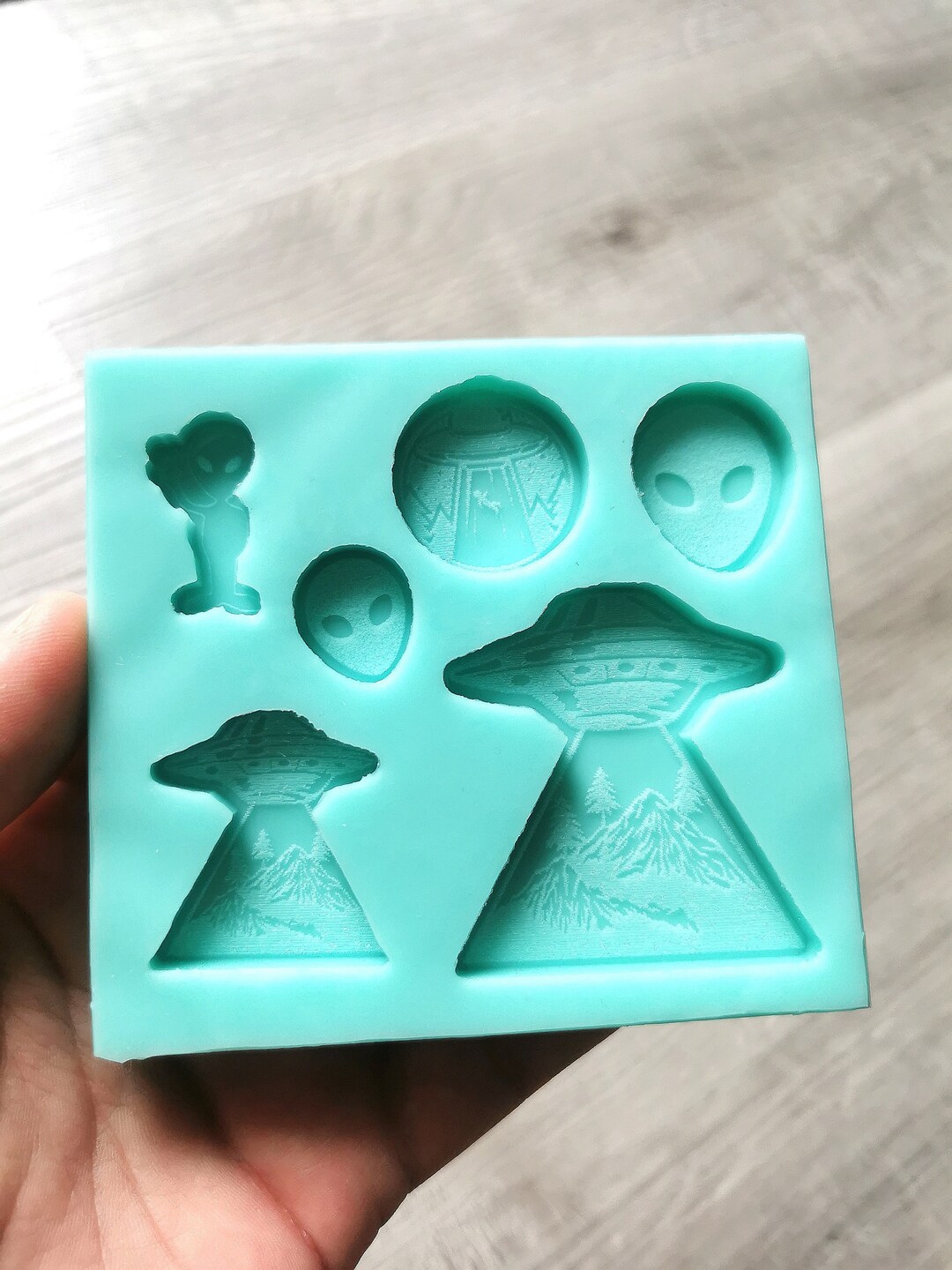 Alien UFO Silicone Mold/mould - Etsy