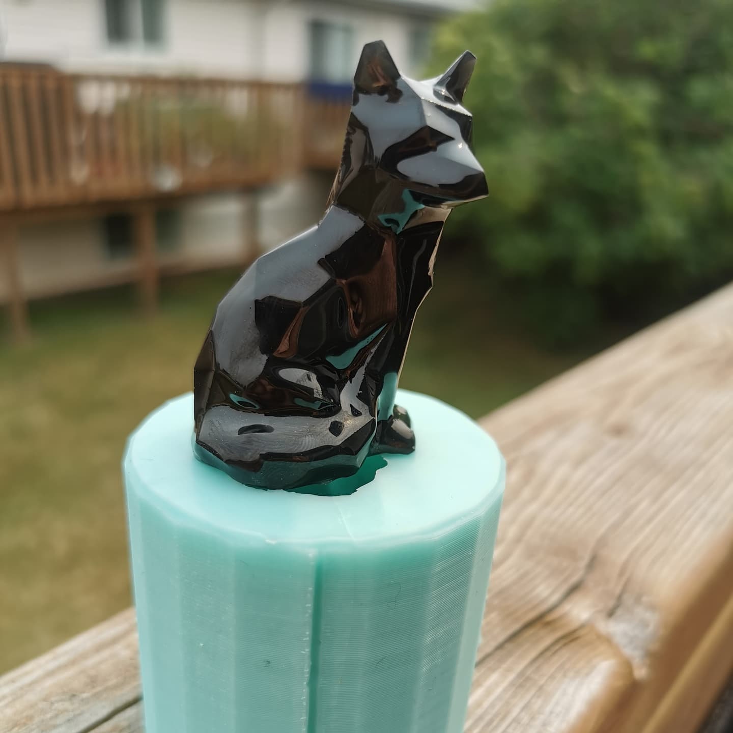 Mini Fox Mold/mould Low Poly Mold/keychain Sized 2 Inch Mold - Etsy