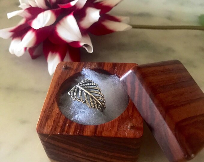 Vintage Pandora “ Light as a Feather “ 925 Silver Ring - Etsy
