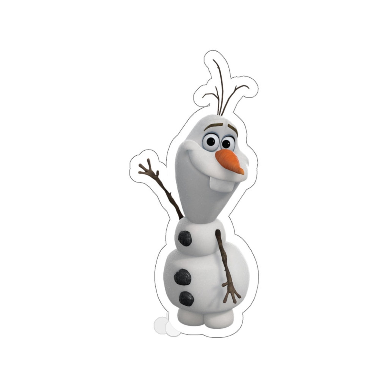 Olaf Sticker | Etsy