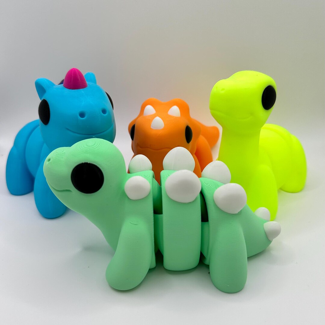 Articulating Chubz | Animal Fidget Toy | 3D Printed Desk Toy for Stress ...