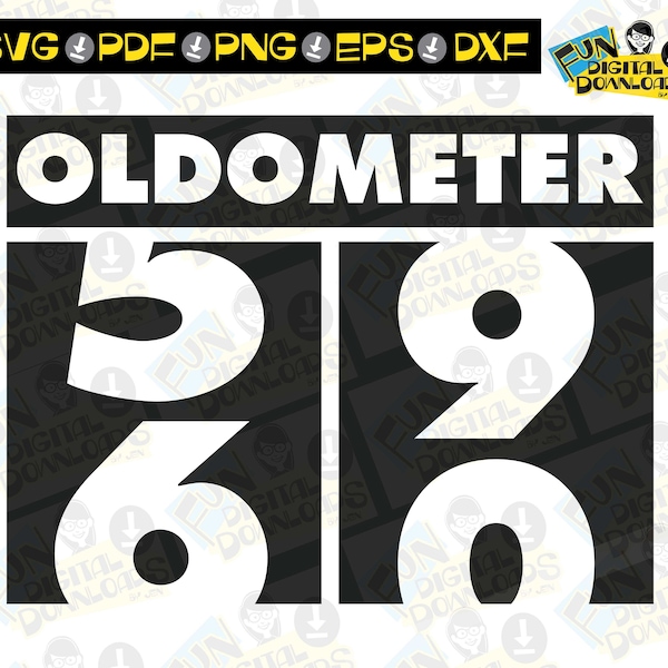 Oldometer Svg - Etsy