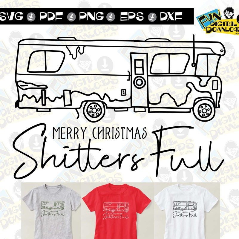 Christmas Vacation Rv Svg - Etsy