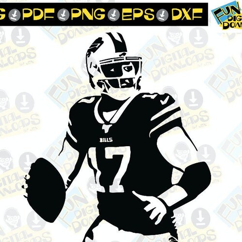 Josh Allen SVG Josh Allen for Cricut Josh Allen Cut File - Etsy