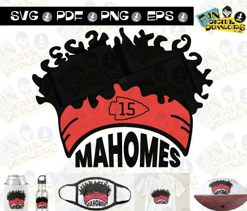 Mahomes Headband Color Layers SVG Mahomes SVG Mahomes Cut - Etsy
