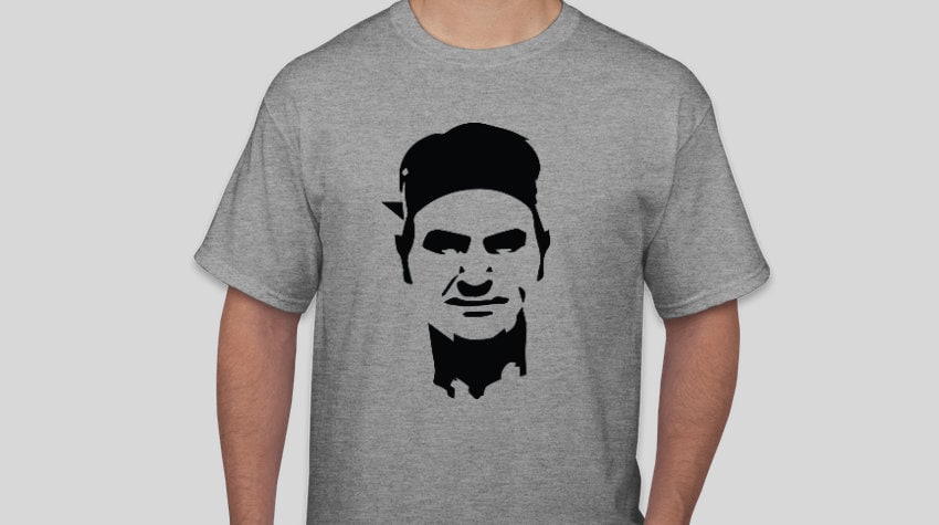 SVG Roger Federer Professional Tennis Player Digital - Etsy