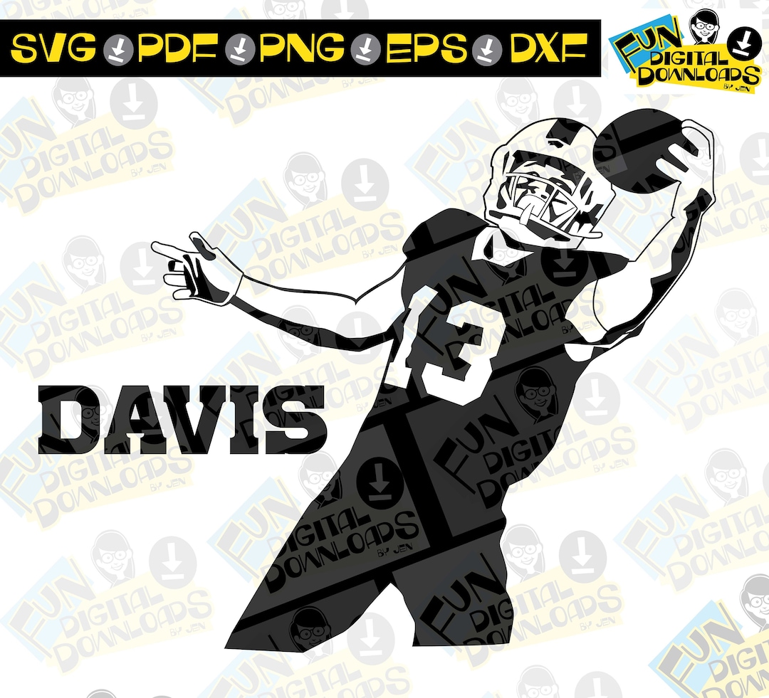 Gabe Davis SVG, Png, Pdf, Eps, Dxf, Cut File, Ironon - Etsy
