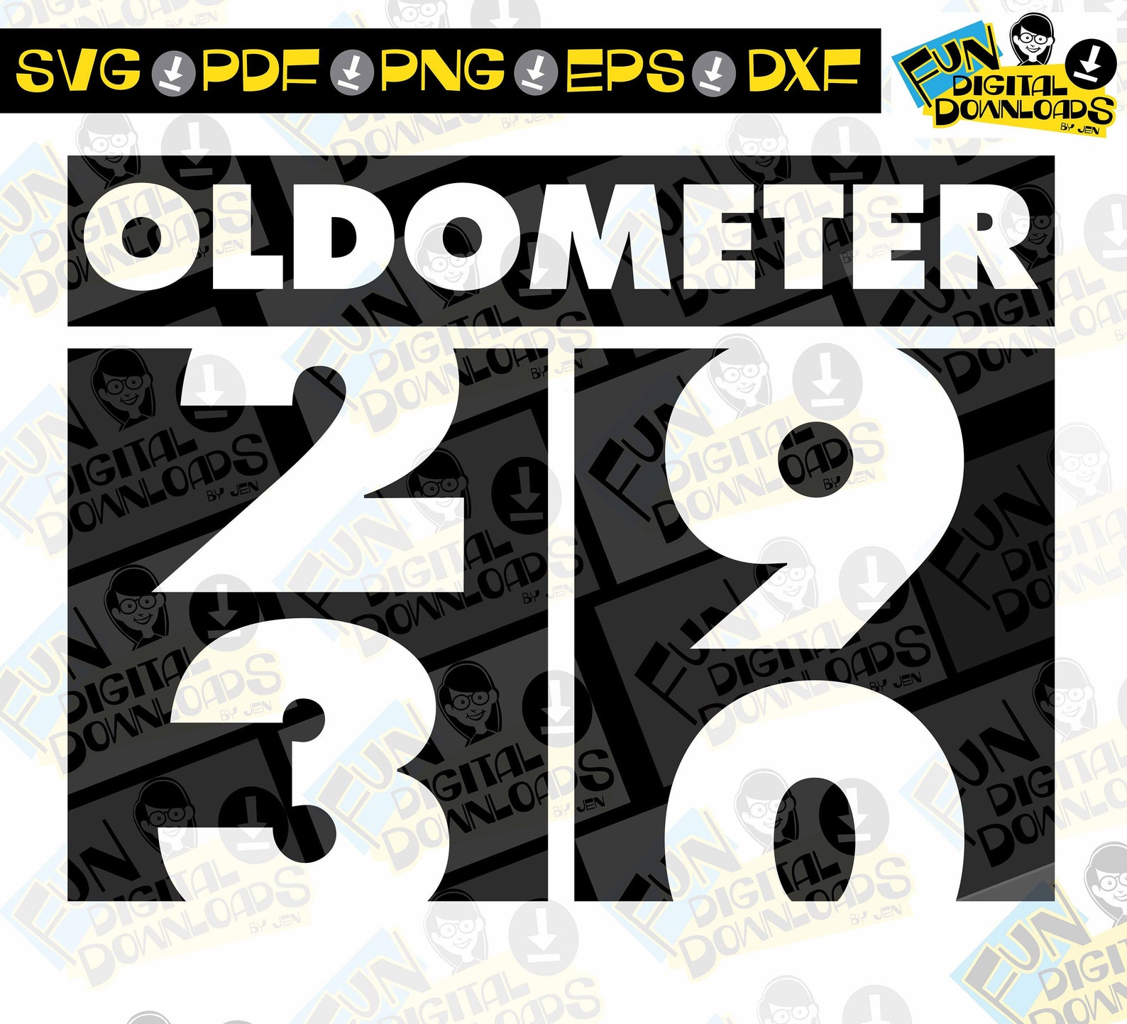 Oldometer SVG, 30th Birthday Svg, Birthday Humor, Oldometer Shirt, 30th ...