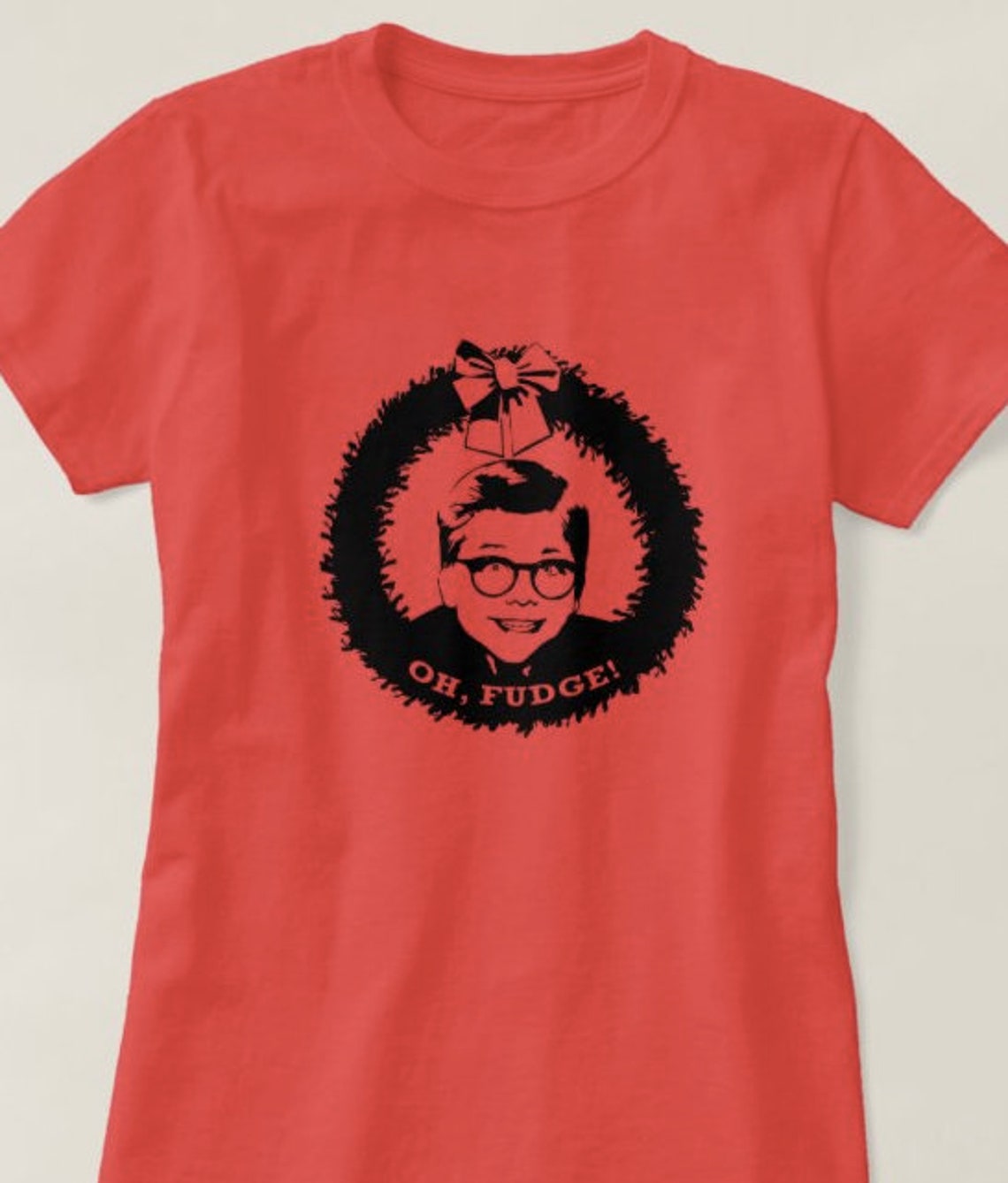 SVG Ralphie A Christmas Story - Oh, Fudge! Wreath, Svg DXF Eps Png Pdf ...